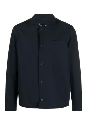 Herno Plain Shirt Jacket - Blue