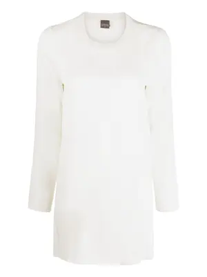 Lorena Antoniazzi Long-sleeve Tunic Top - White