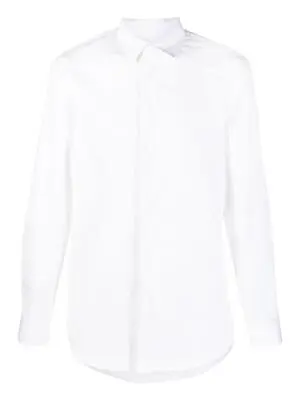 JIL SANDER Long-sleeve Cotton Shirt - White