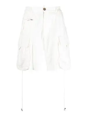 Dsquared2 Knee-length Cargo Shorts - White