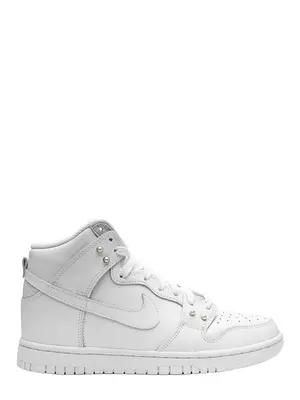 Nike Dunk High Leather Sneakers - White