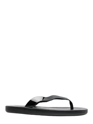 ANCIENT GREEK SANDALS Laconia Flip Flops - Black