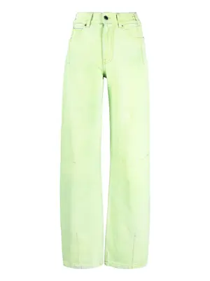 DARKPARK Wide-leg Jeans - Yellow