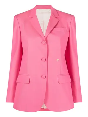 Palm Angels Miami Single-breasted Blazer - Pink