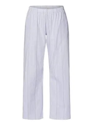 HANRO Hanro Striped Straight-Leg Cotton Lounge Pants