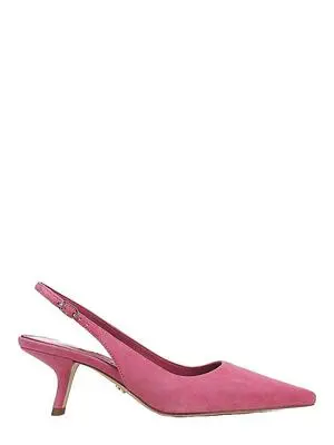 Sam Edelman Bianka Slingback Kitten Heels - Medium Pink