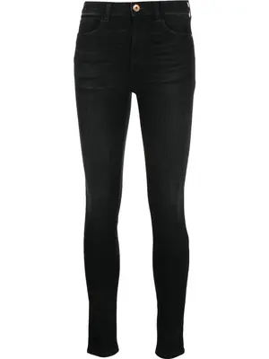 Emporio Armani Skinny-cut Jeans - Black