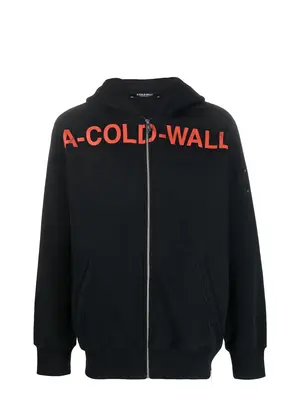 A-COLD-WALL* Sphere Logo-print Hoodie - Black