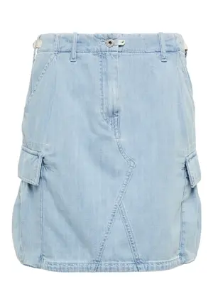 Kenzo Denim Mini Skirt - Blue