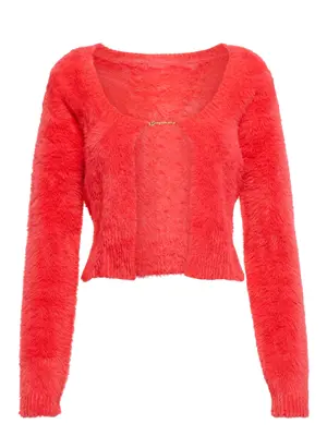 Jacquemus La Maille Neve Manches Longues Cardigan - Pink