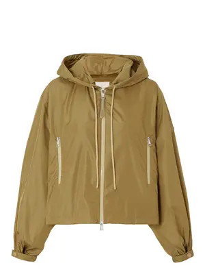 Moncler Vernois Printed Hooded Jacket - Neutrals