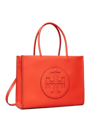 Tory Burch Tory Burch Small Ella Bio Tote Poppy Red