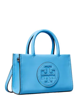 Tory Burch Tory Burch Mini Ella Bio Tote Blue Azure