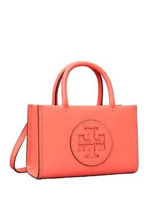 Tory Burch Tory Burch Mini Ella Bio Tote Coral Crush