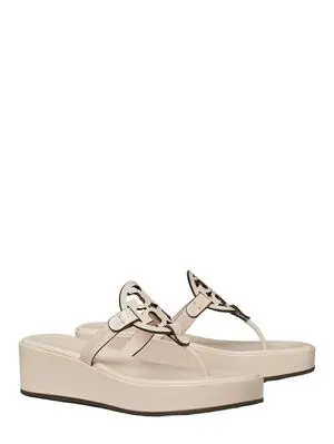Tory Burch Miller Wedge Sandal - Soft Pink
