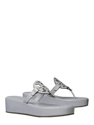 Tory Burch Miller Wedge Sandal - Vapor Blue