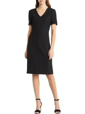 BOSS Damaisa Sheath Dress - Blk