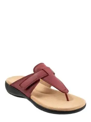 Trotters Trotters Robin Flip Flop Dark Red