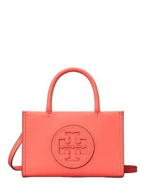 Tory Burch Tory Burch Mini Ella Bio Tote Coral Crush