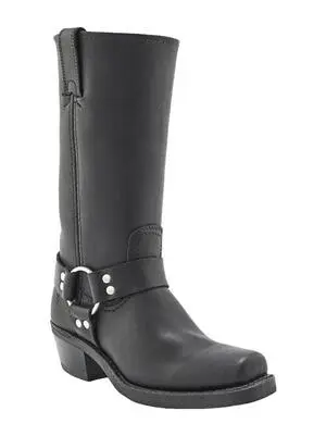 Frye Harness 12r Boots - Black Black