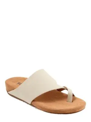 Softwalk Blaine Slide Sandal - Ivory