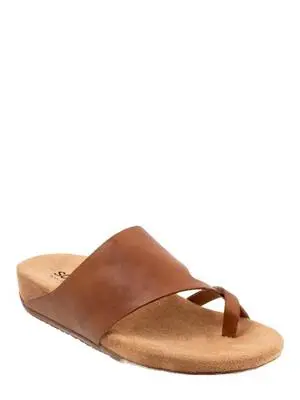 Softwalk Blaine Slide Sandal - Luggage