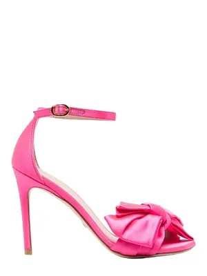 STUART WEITZMAN 110mm Leather Sandals - Pink