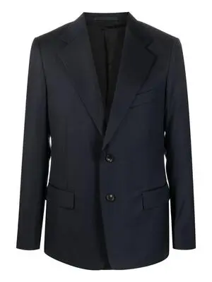 LANVIN Single-breasted Button-fastening Blazer - Blue