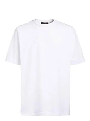 GIUSEPPE ZANOTTI Lr-44 Laser-cut T-shirt - White
