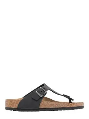 BIRKENSTOCK Buckle-detail Flip Flop Sandals - Black