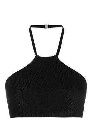 1017 Alyx 9sm Knitted Buckle Top - Black