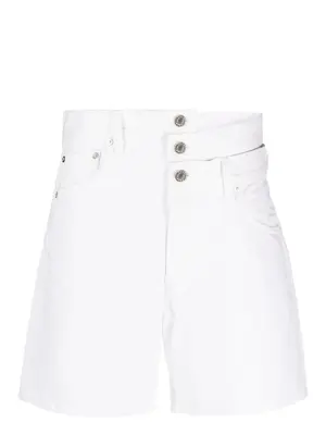 AGOLDE AGOLDE Cut-Out Denim Shorts