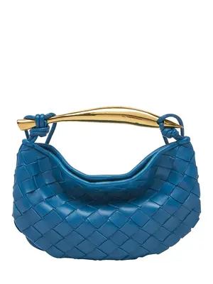 Bottega Veneta Sardine Bag Deep Pacific-m Brass