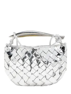 Bottega Veneta Sardine Bag Silver-vintage