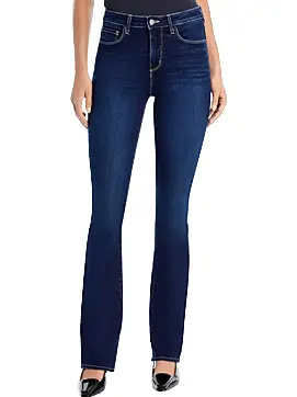 L'Agence L'AGENCE Selma Sleek Baby Bootcut Jeans Alpine