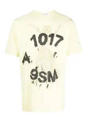1017 Alyx 9sm Logo-print Cotton T-shirt - Yellow