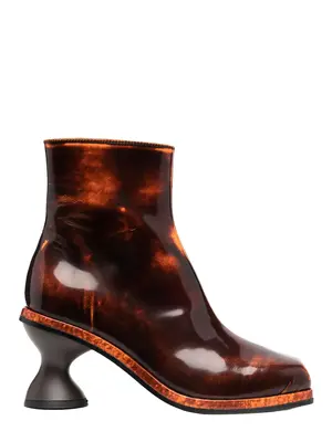 Eckhaus Latta Sculpted-heel Boots - Brown