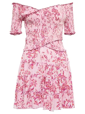Poupette St Barth Soledad Printed Minidress - Multicoloured