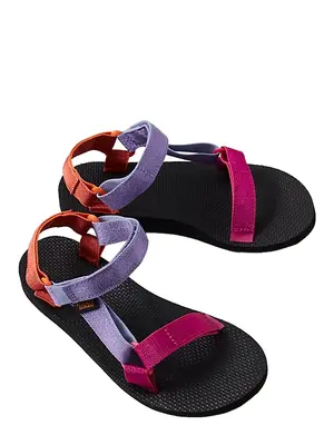 Teva Teva Original Universal Printed Sandals Metallic Pink