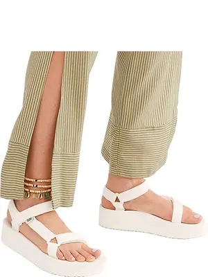 Teva Flatform Universal Sandals White