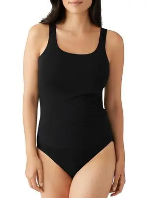 Wacoal Understated Cotton Tank - Black