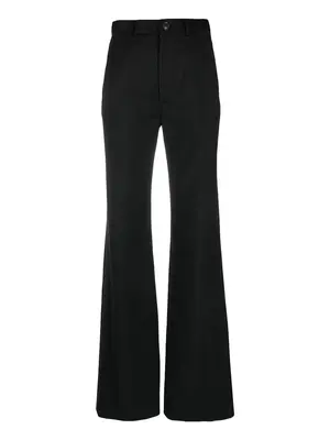 VIVIENNE WESTWOOD Flared Tailored Trousers - Black