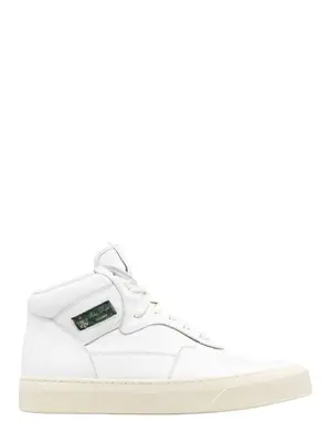 Rhude Cabriolets Hi-top Sneakers - White