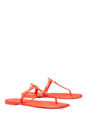 Tory Burch Roxanne Jelly Thong Sandal Fluorescent Pink