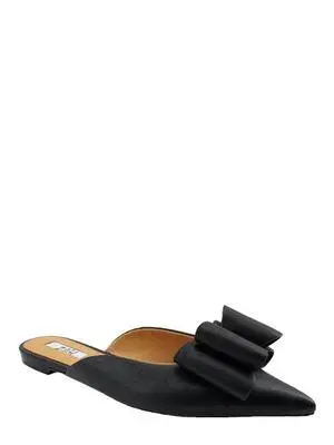 ZIGI Finland Pointed Toe Mule - Black Leather