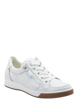 ARA Ara Rei Low Ii Zip Sneakers White Leather