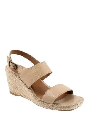 Softwalk Hartley Espadrille Wedge Sandal - Beige