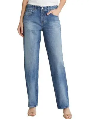 AG Remy Straight-Leg Jeans