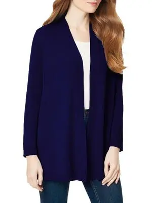 Jones New York Open Front Cardigan - Collection Navy