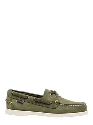 SEBAGO Suede Boat Shoes - Green